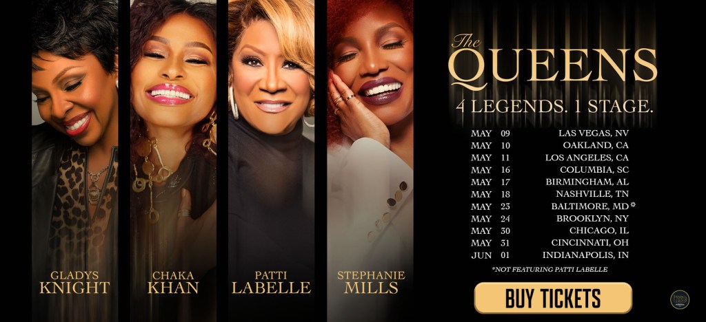 Chaka Khan, Patti LaBelle, Gladys Knight, Stephanie Mills Announce The ...
