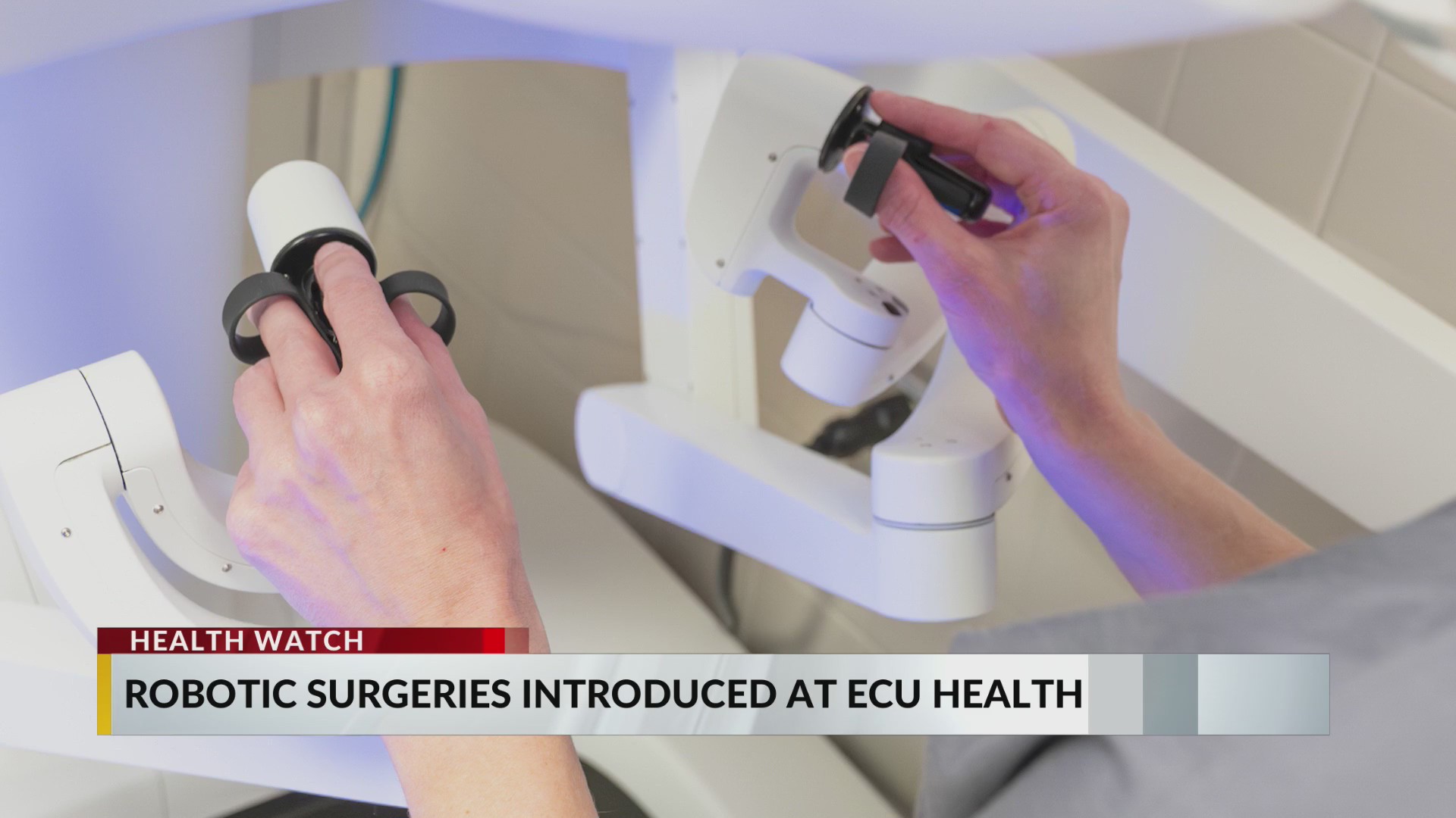 ECU Health completes first robot assisted surgery