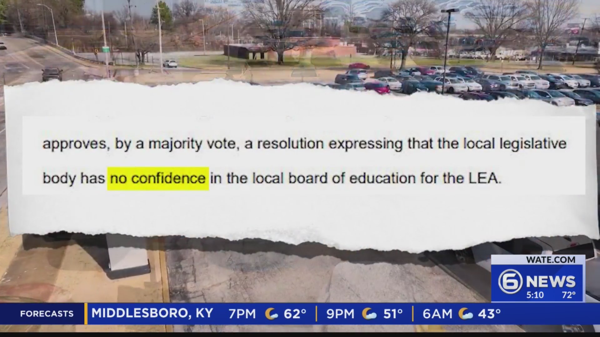 Tennessee bill could allow state to take control of underperforming schools
