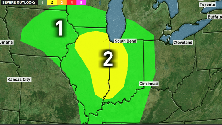 Cold front brings possible strong storms; cold snap and snow amid spring's official start