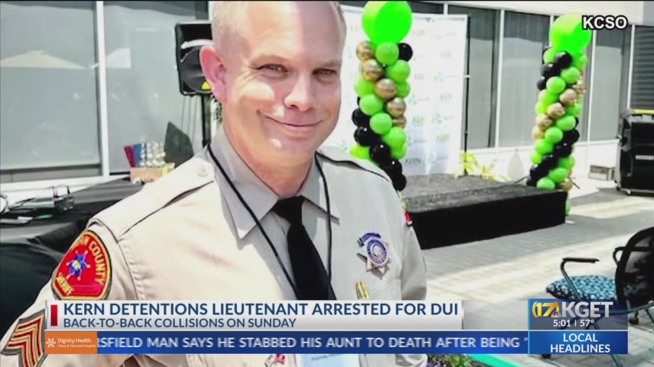 Kern Detentions Lieutenant arrested on suspicion of DUI