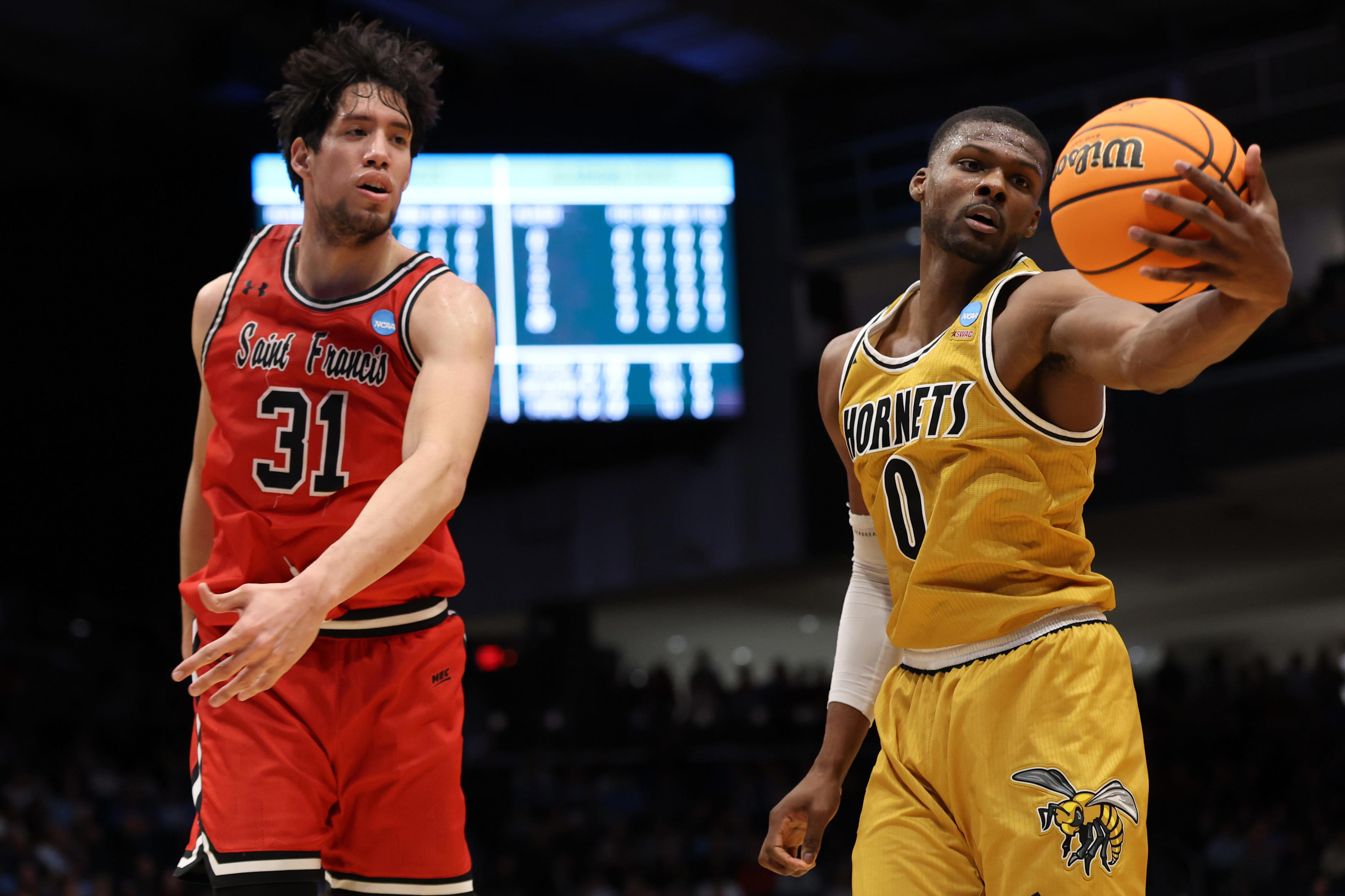 Alabama State basketball roars back to stun Saint Francis in March ...