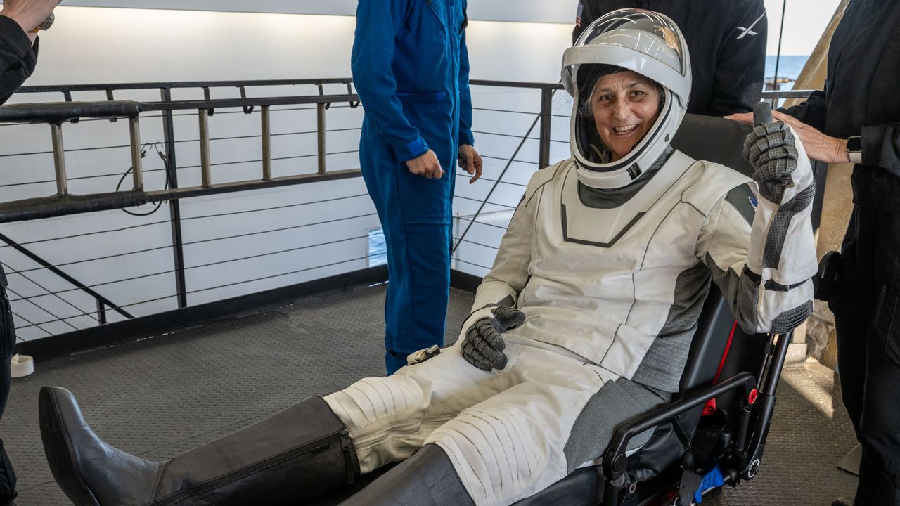 In photos: NASA astronauts return to Earth after 9 months in orbit