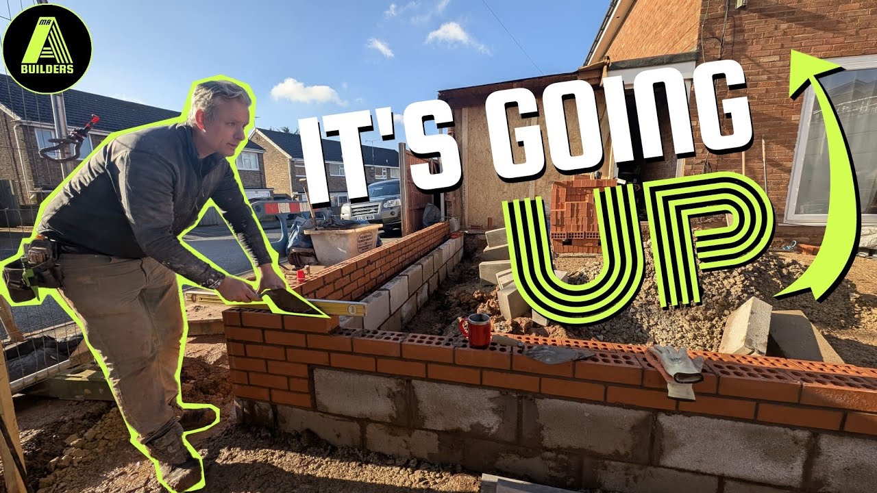 Extension Foundations Getting to Damp Level Properly! Step By Step Guide