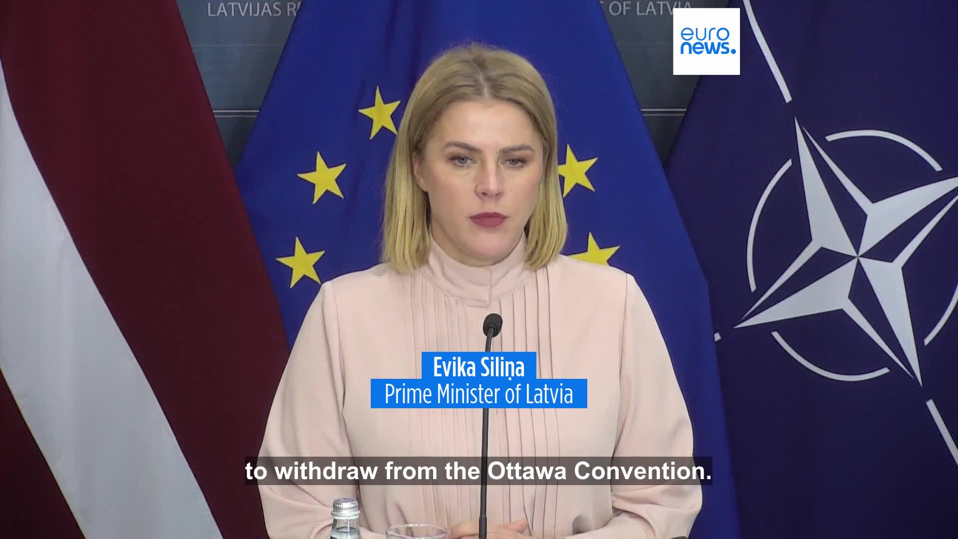 Baltics and Poland announce planned withdrawal from landmine treaty