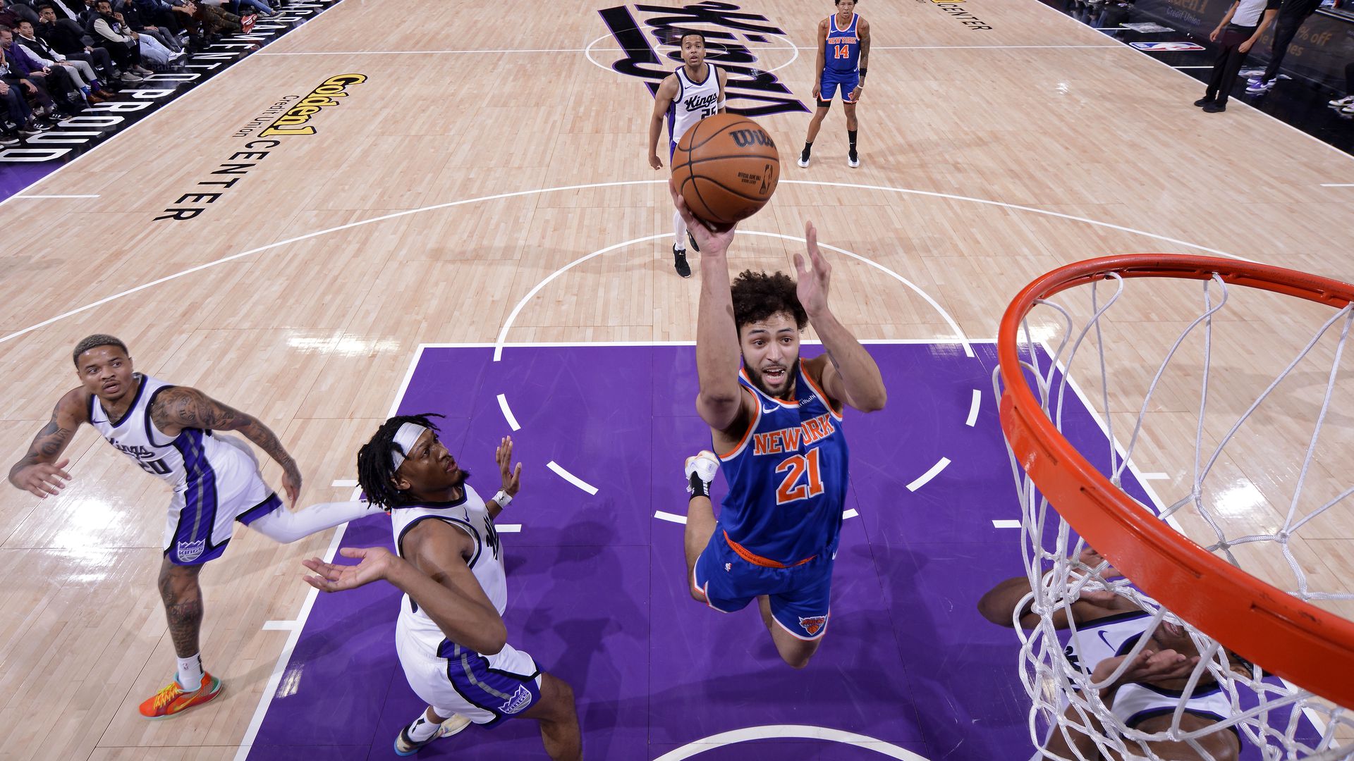 Anton Watson Scores First NBA Points With New York Knicks
