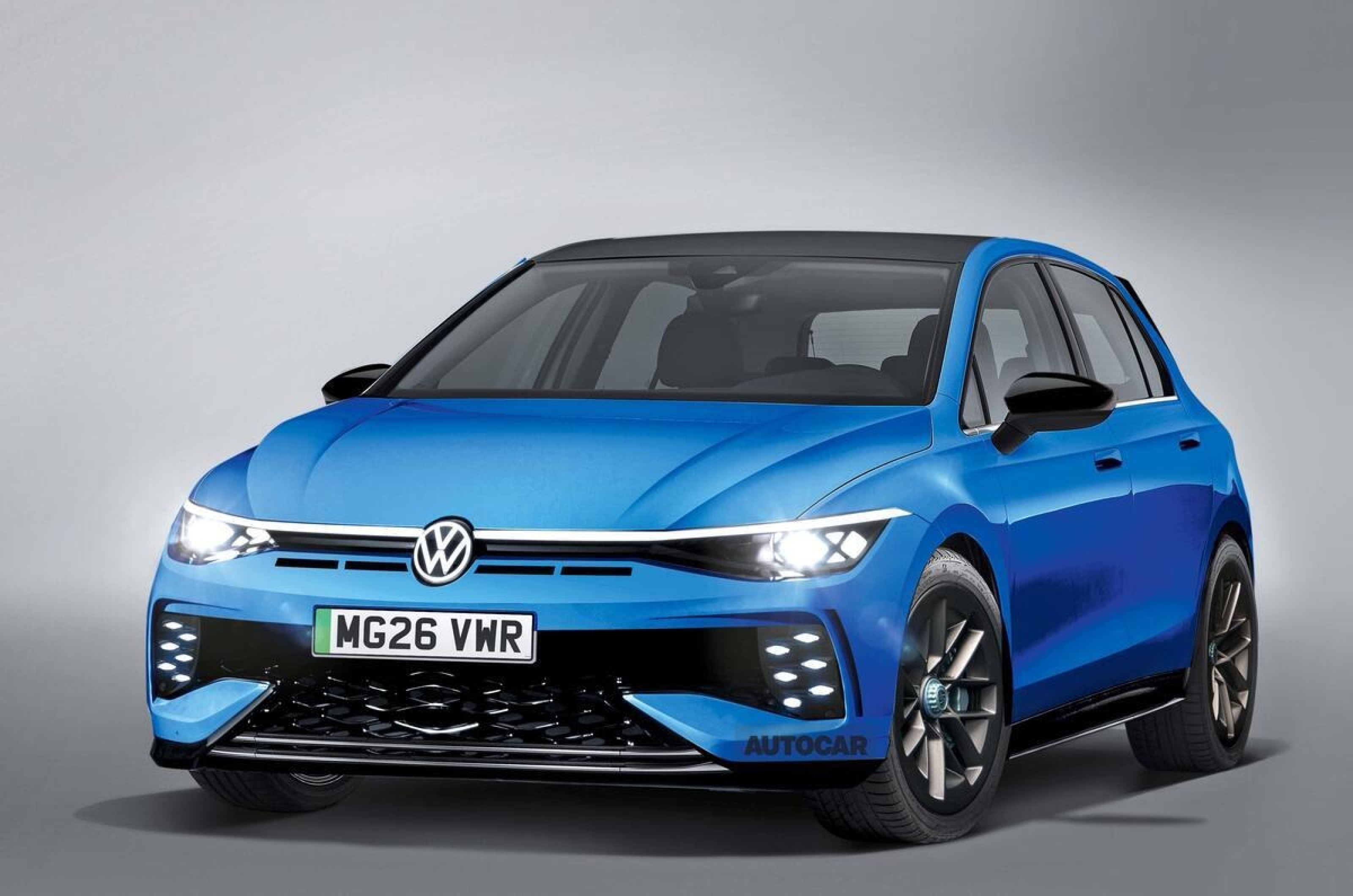 2028 Volkswagen Golf wordt elektrisch en maakt gebruik van technologie ...