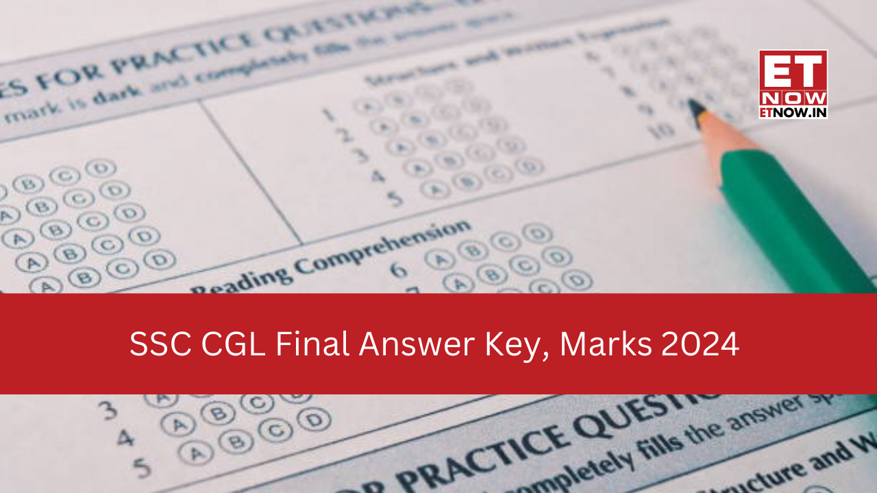 SSC CGL final answer key, marks 2024 OUT at ssc.gov.in; How to check