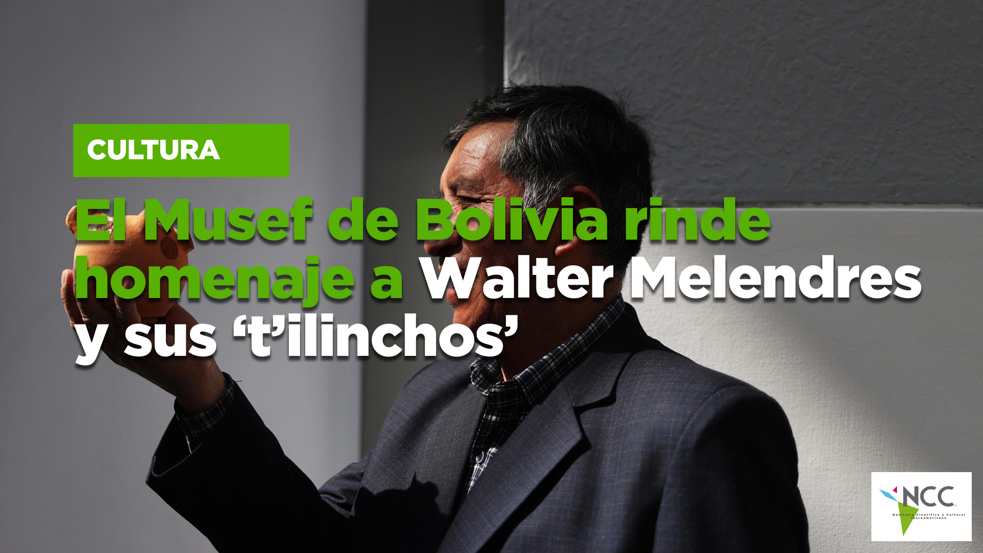 El Musef de Bolivia rinde homenaje a Walter Melendres y sus ‘t’ilinchos’