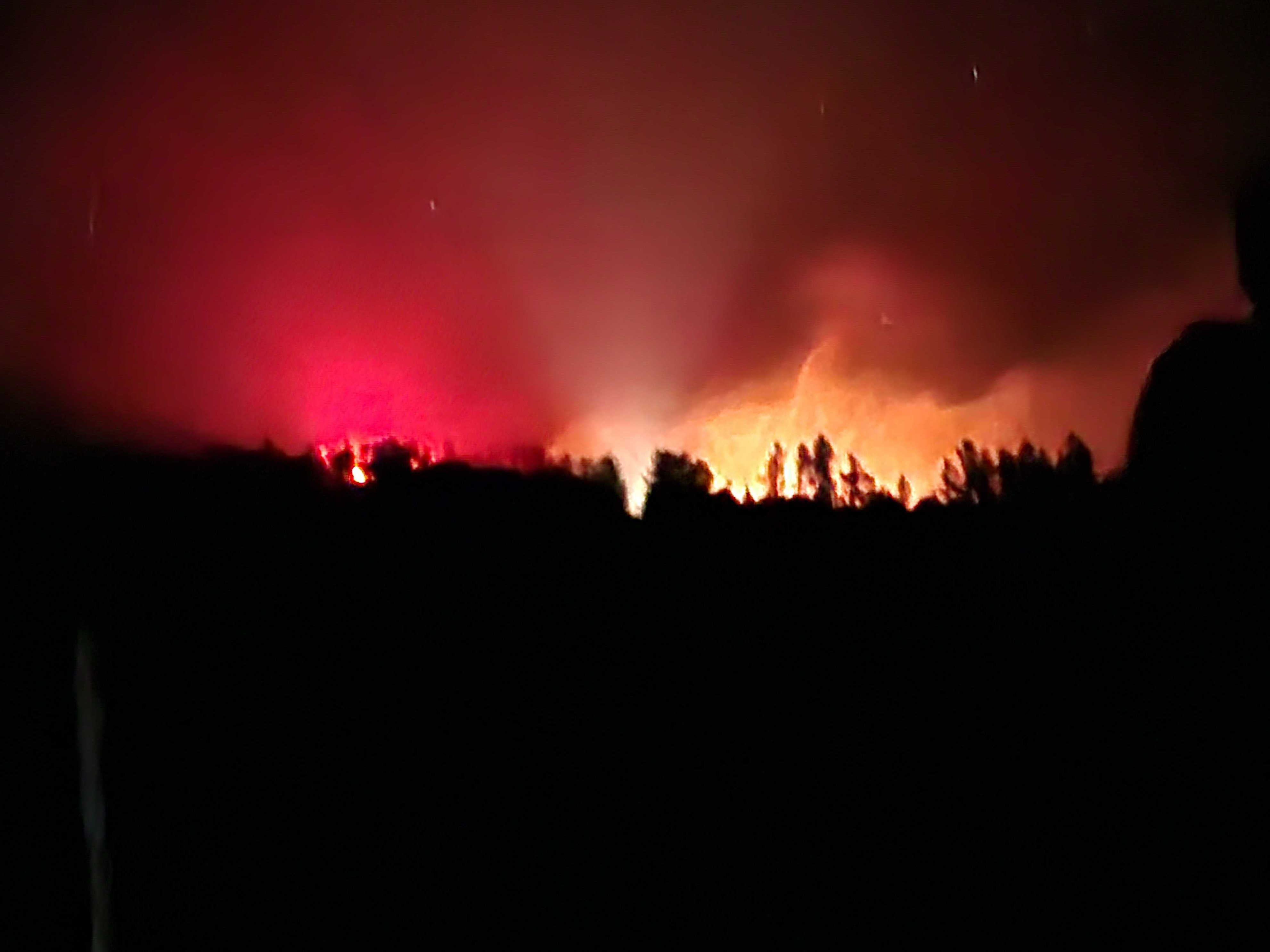 Gail Fire prompts evacuations for area in Otero County