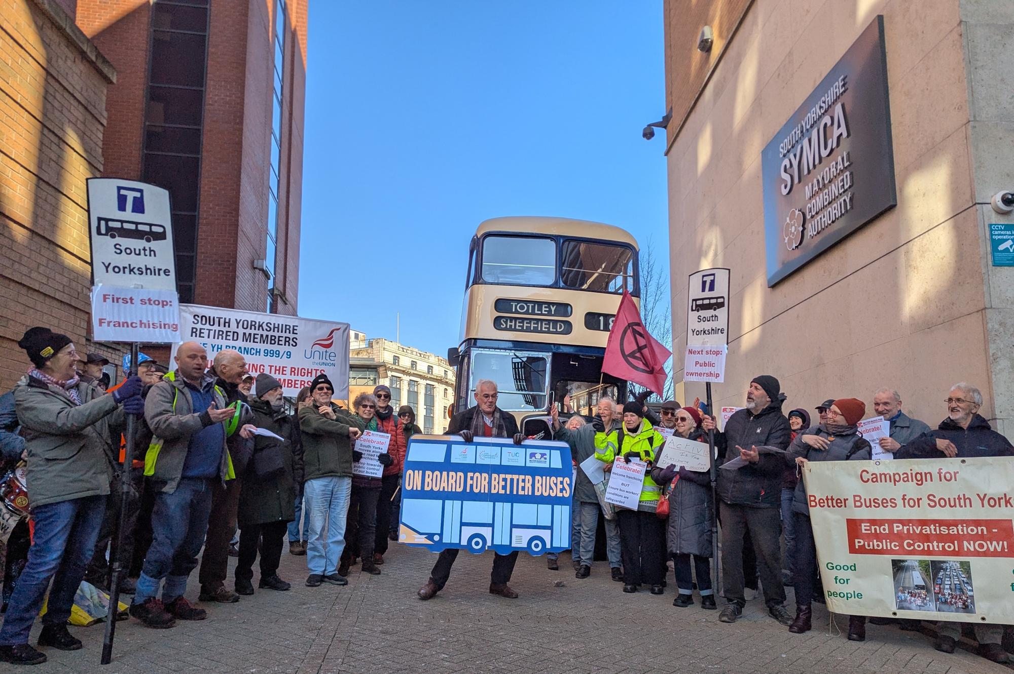 'Back to the future' - South Yorkshire buses back under public control