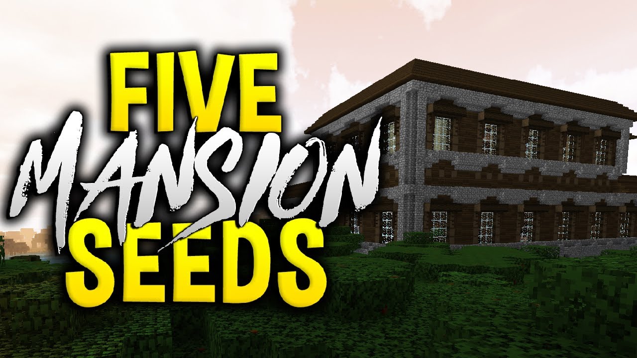 5 MINECRAFT MANSION SEEDS! - Top Minecraft 1.12 Seeds