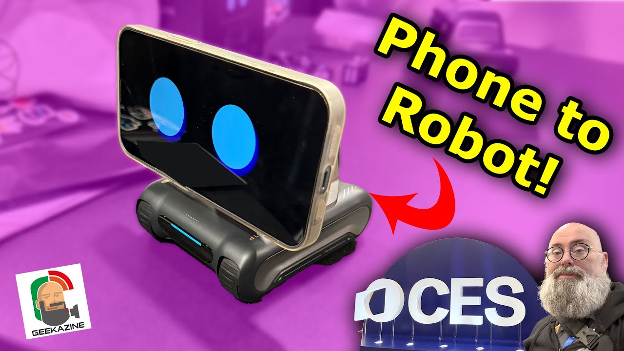 Looi: Your Smartphone’s New Robotic Sidekick at CES 2025