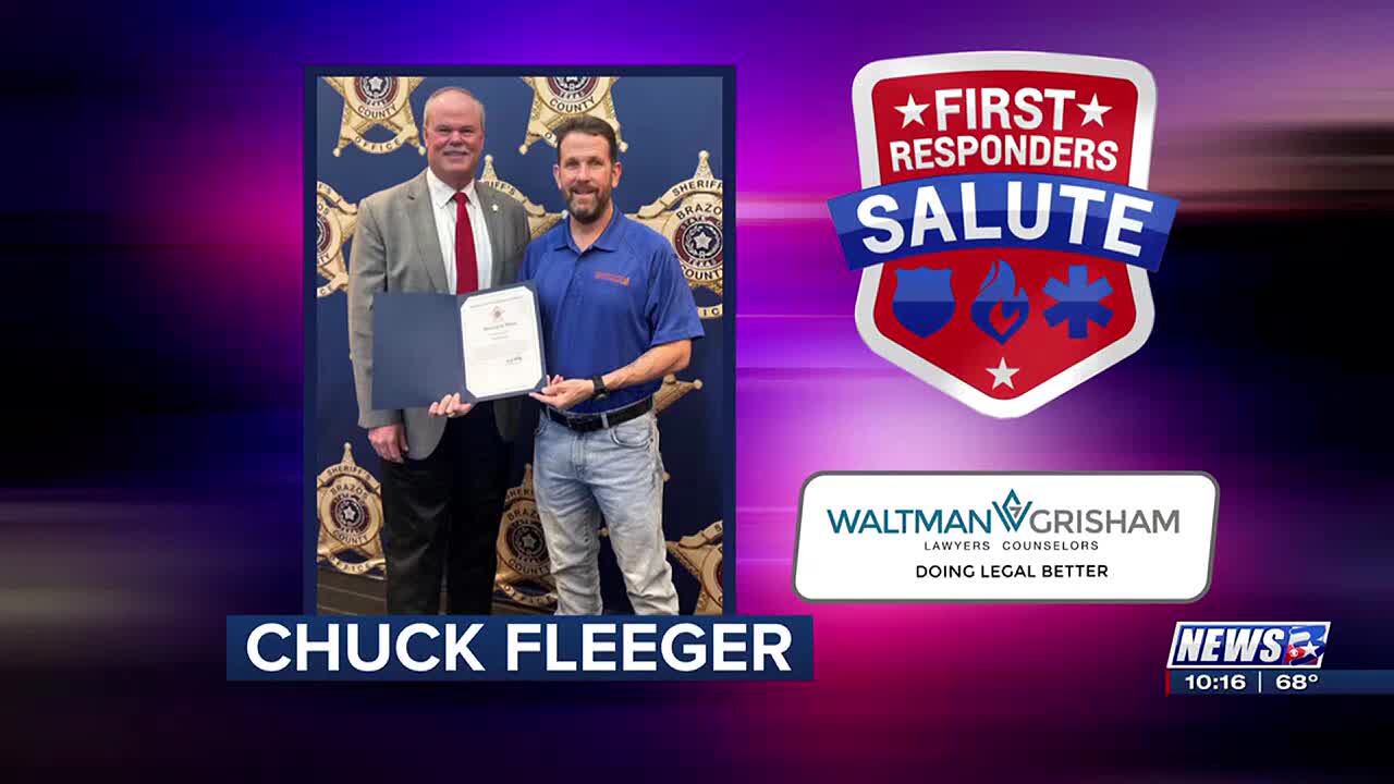 First Responder Salute: Amber Alert Network Brazos Valley’s Chuck Fleeger