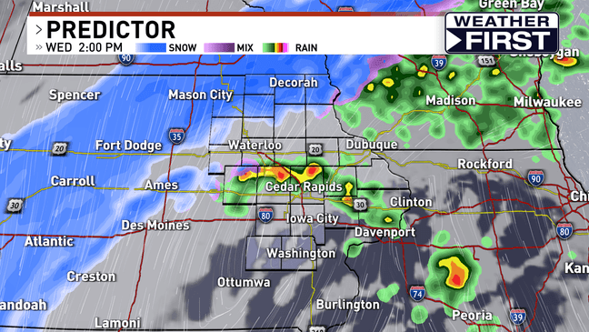 Strong storms, strong winds, snow will lead to wild Wednesday in ...