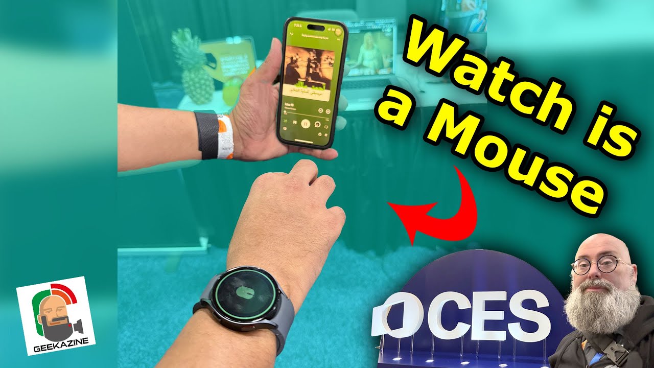 DoublePoint Transforms Your Smartwatch into a Mouse at CES 2025