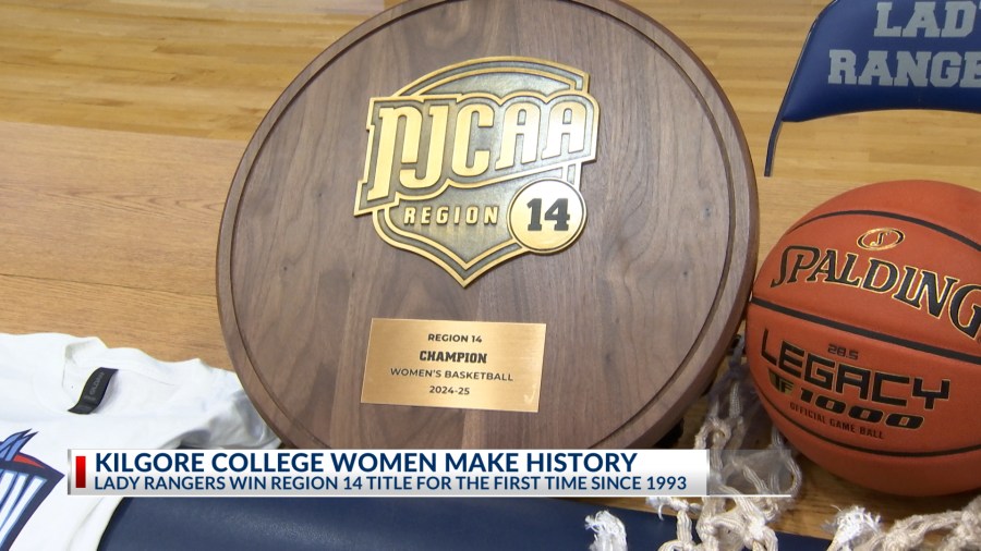 Kilgore College Lady Rangers win first Region 14 title since 1993
