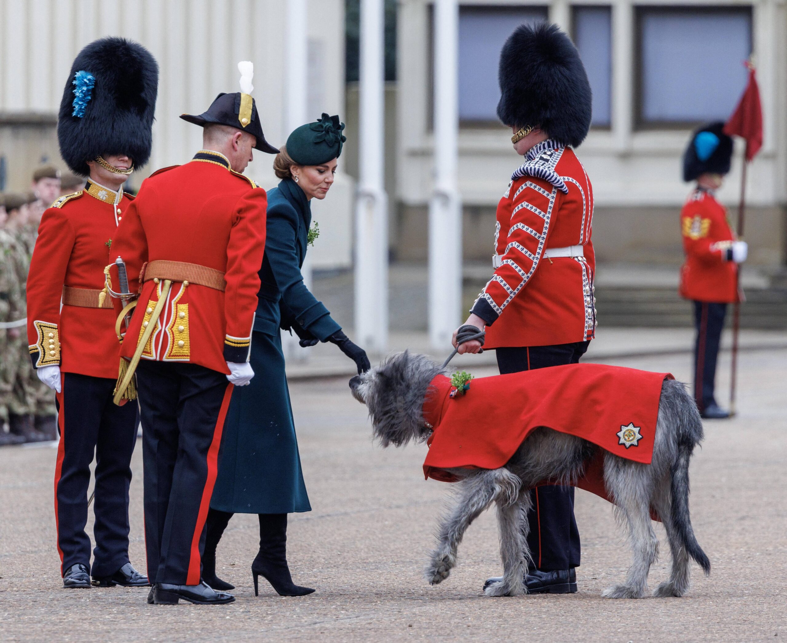 The Princess Pets a Pup, More Royals With Animals