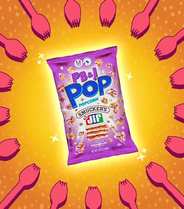 We Tried the New PB&J Popcorn From Jif & Smuckers
