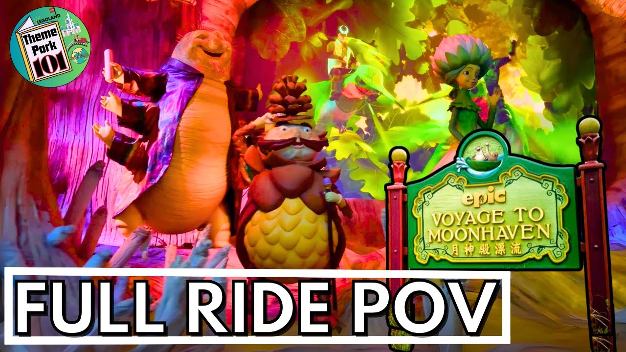 epic Voyage to Moonhaven - FULL RIDE POV - Genting Skyworlds - Dark ...