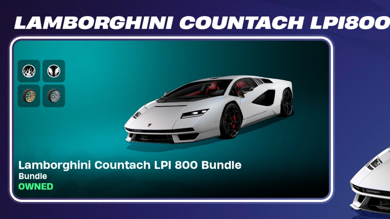 CLAIM This BUNDLE in Fortnite! (FREE Skin, Clix ICON, Lamborghini)