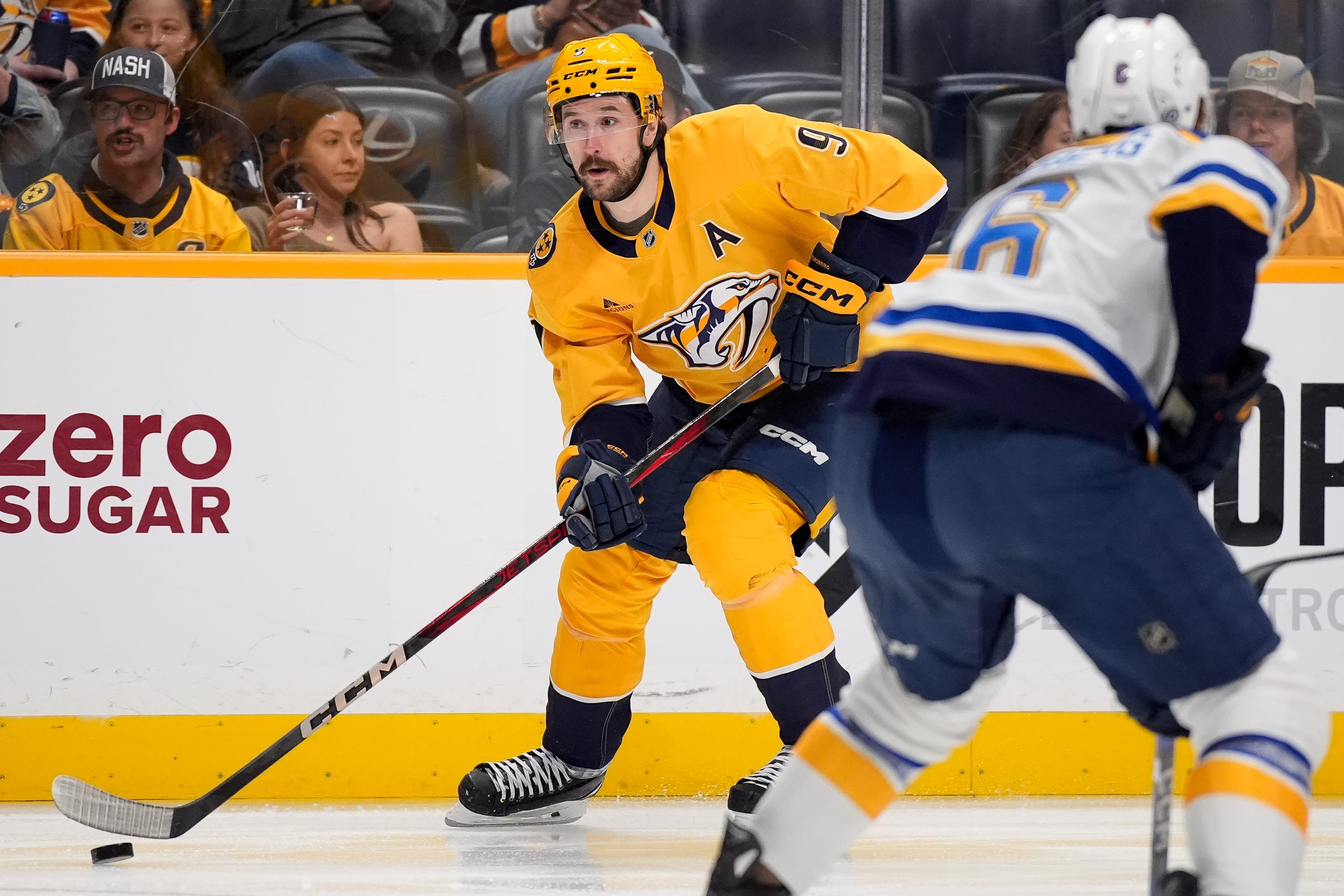 Jordan Kyrou scores twice as St. Louis Blues defeat Nashville Predators 4-1