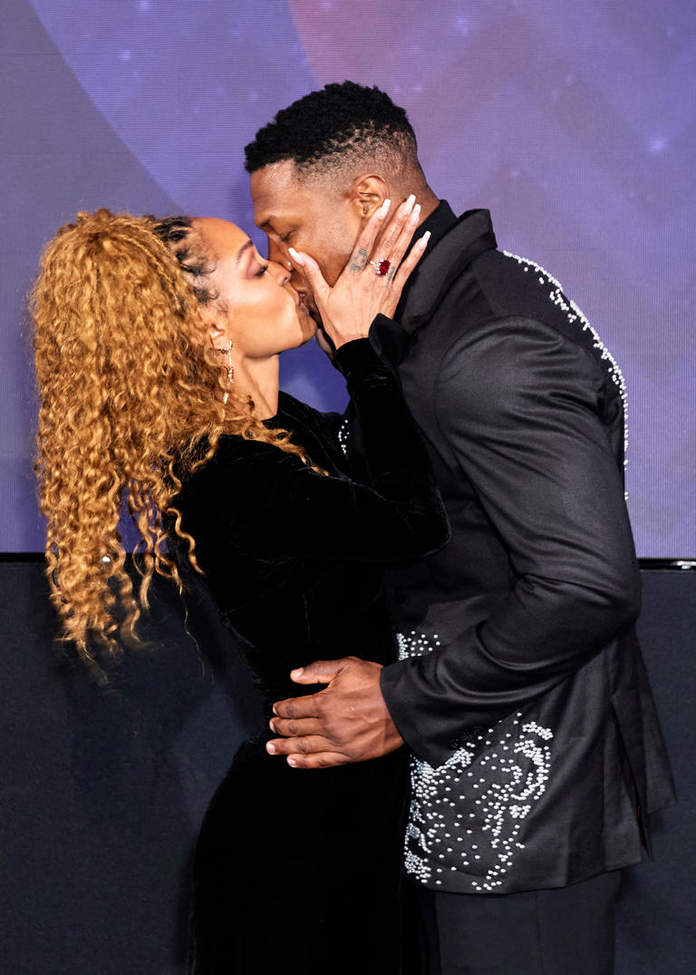 Jonathan Majors and Meagan Good get married 4 months after engagement ...