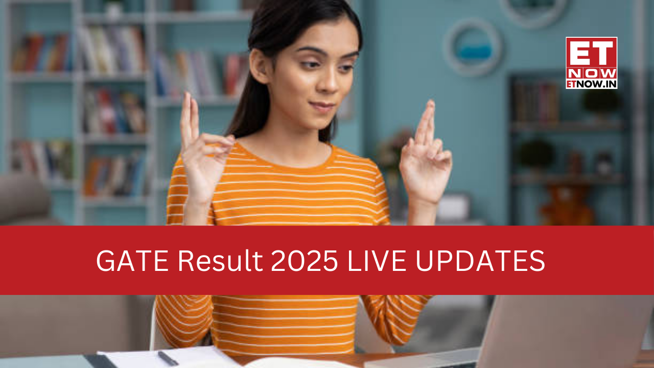 GATE 2025 Result Live Updates: GATE result by 7 PM at gate2025.iitr.ac.in