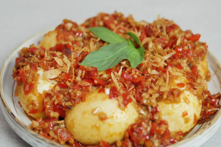 Resep Telur Balado yang Enak dan Mudah Dibuat, Cocok untuk Buka Puasa!