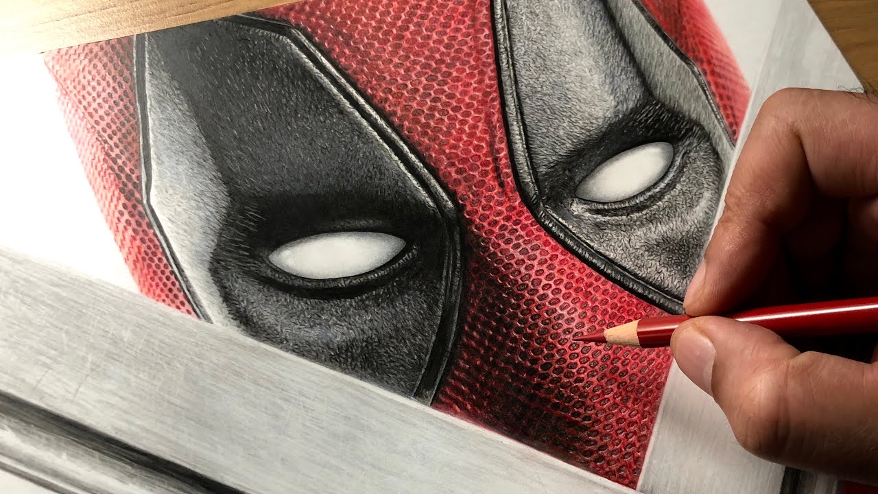Deadpool Sketch 🖌️ How To Draw Marvel Characters Artology