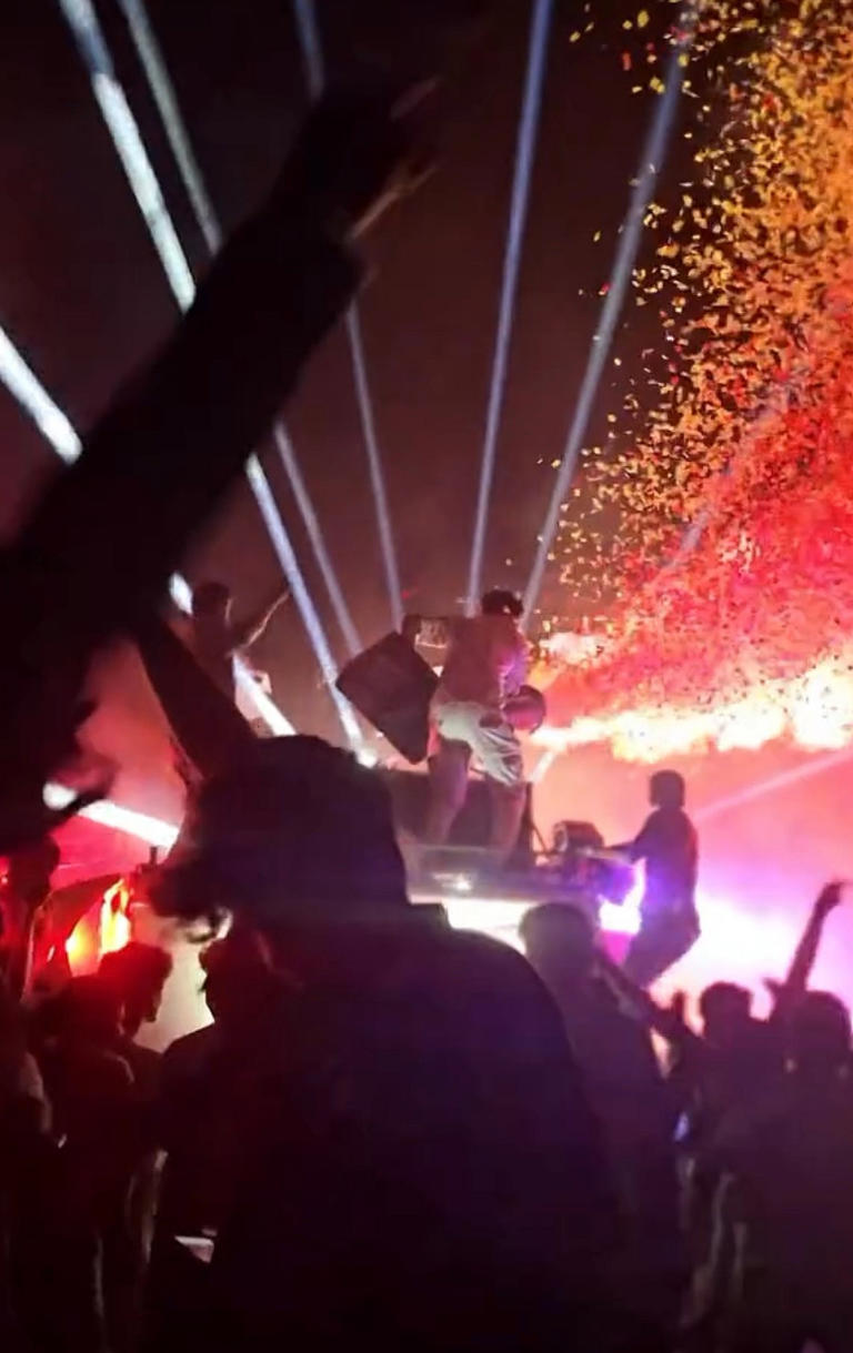 Debate rages as DJ parties, light shows replace traditional festival ...