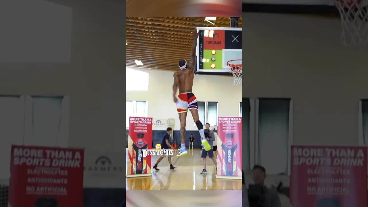 Amazing Dunks! DunkAcademics Basketball Training
