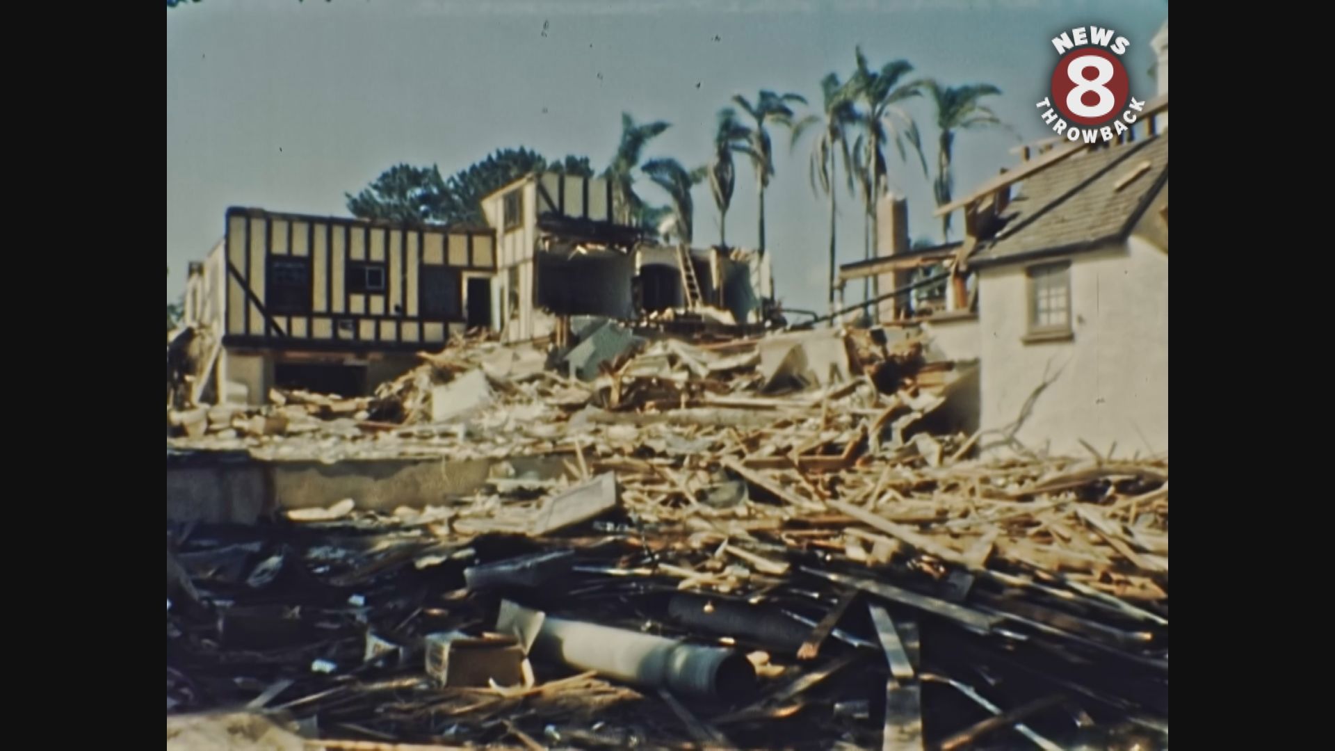 Del Mar Hotel demolition 1969