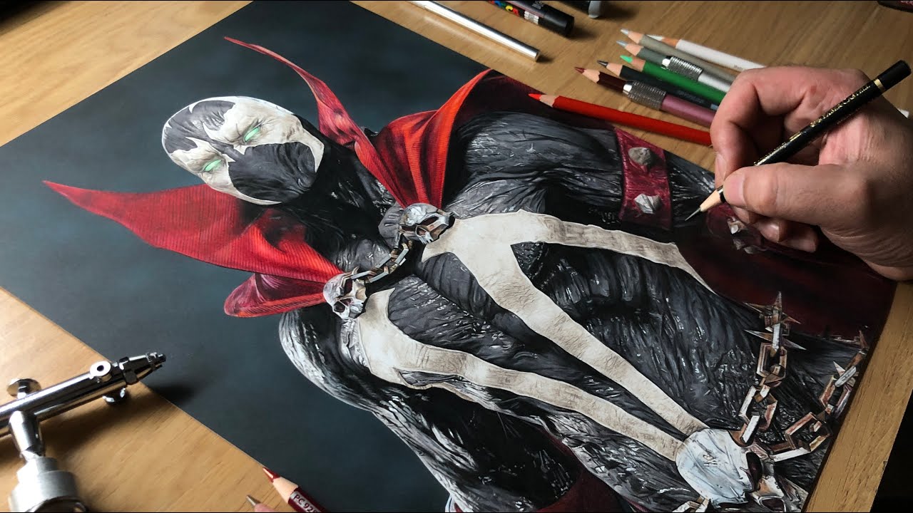 Best Spawn Sketch 🖌️ How To Draw Mortal Kombat Characters Artology