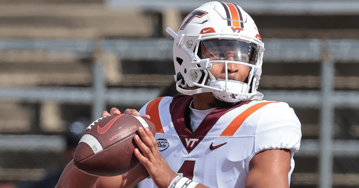 Kyron Drones injury update: Brent Pry updates health of Virginia Tech QB