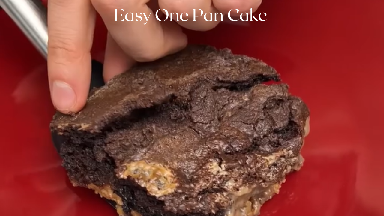 Easy One Pan Cake The easiest dessert we've ever made