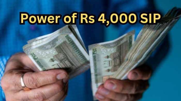 Power of Rs 4,000 SIP: How quickly can you generate over Rs 1 crore ...