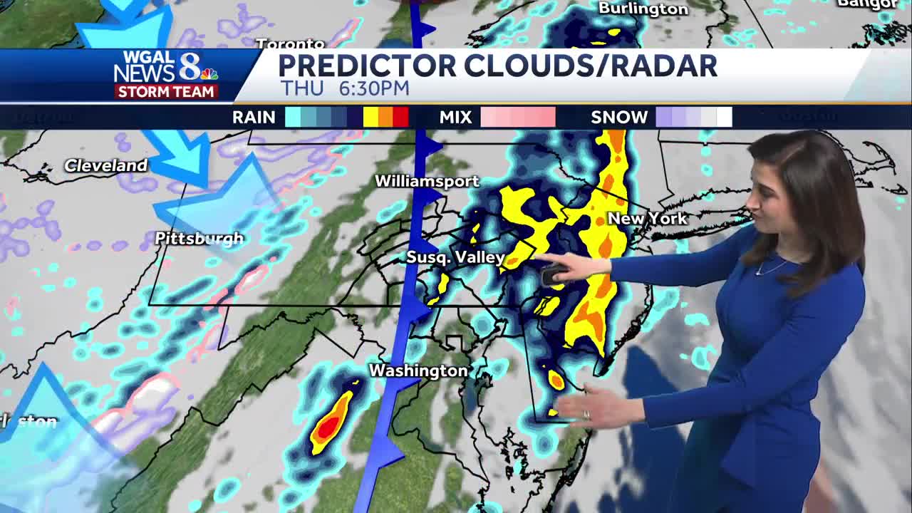 Warmest day of the week, showers return on the first day of spring in ...