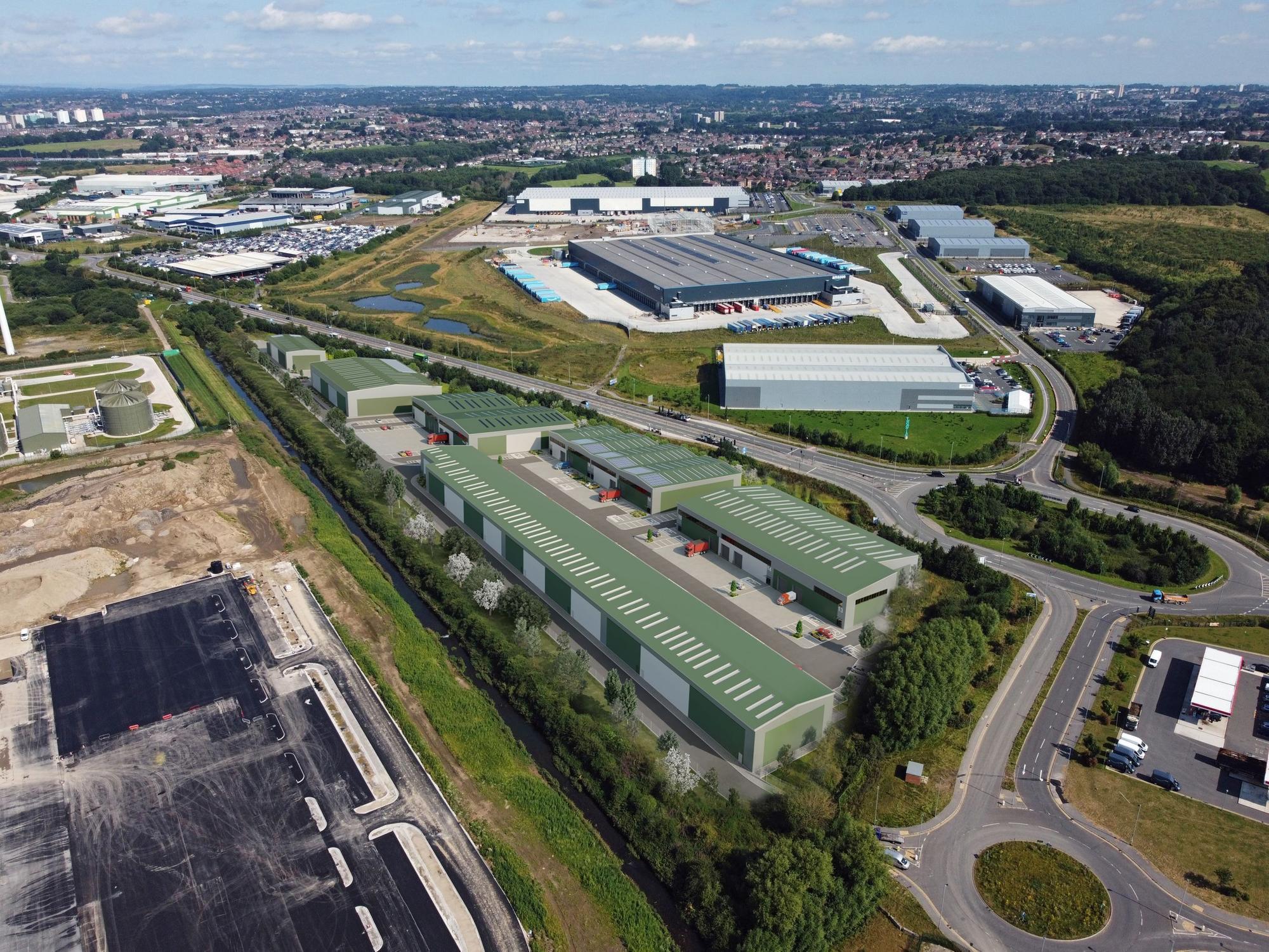 Work starts on new £46.5m, 223,000 sq ft Grade A sustainable logistics ...
