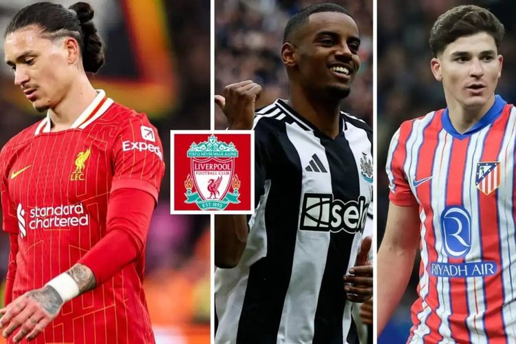 9 Striker yang Masuk Dalam Radar Liverpool Sebagai Pengganti Darwin Nunez