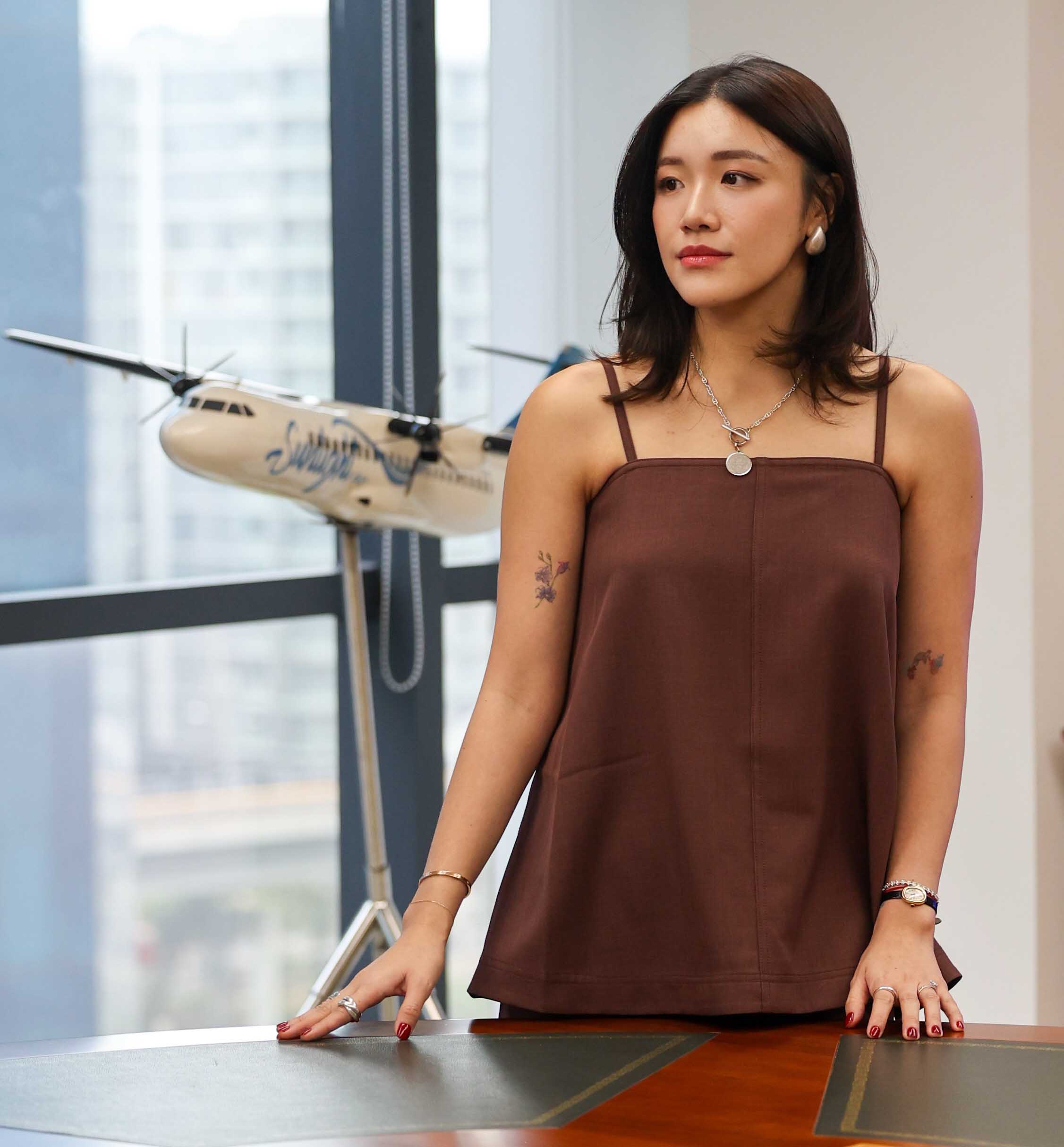 HER POWER: Ryna Brito-Garcia flies high as the millennial CEO of Sunlight Air