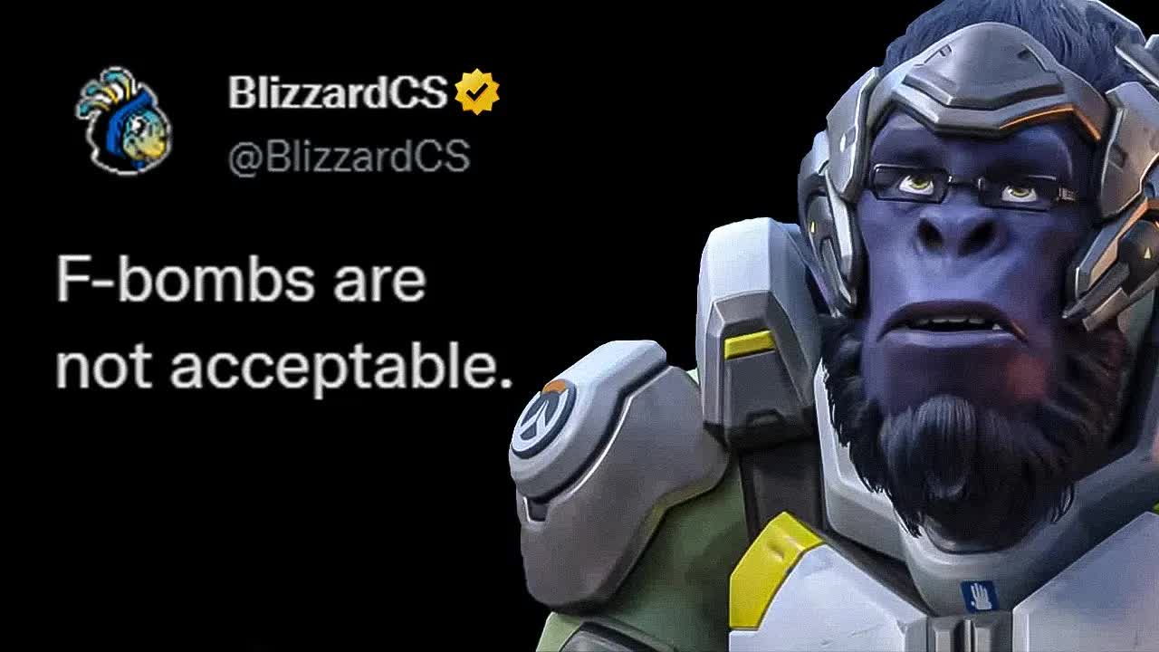 Overwatch Player Banned for Cussing