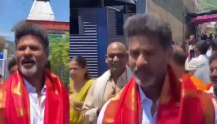 Prabhu Deva Offers Prayers At Sri Venkateswara Temple In Tirumala