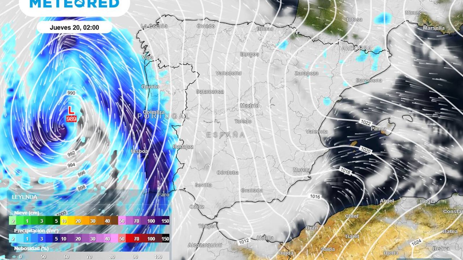 Llega 'Martinho', la cuarta borrasca en 12 días: la AEMET avisa de ...