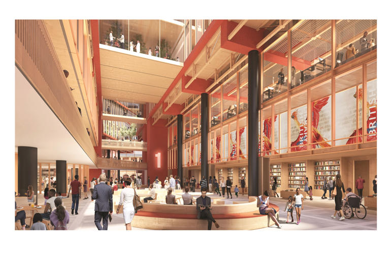 British Library's huge £1.1 billion extension goes ahead after securing ...