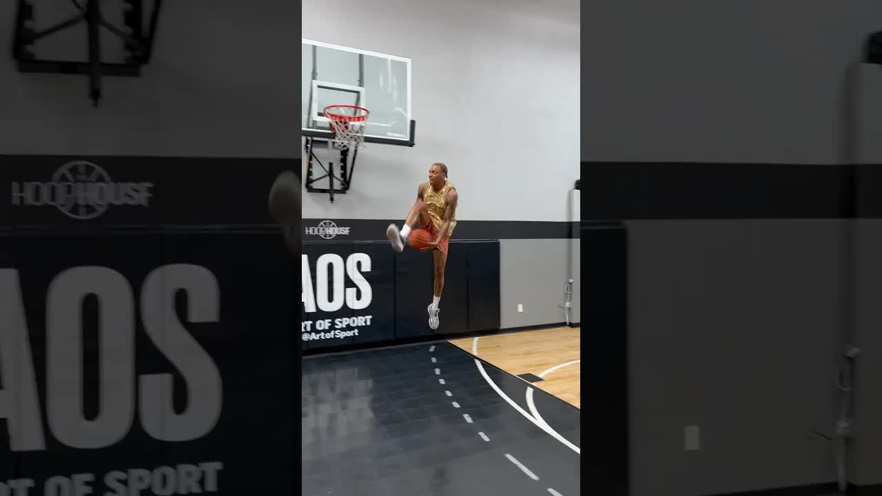 Amazing Basketball Dunks at Hoop House