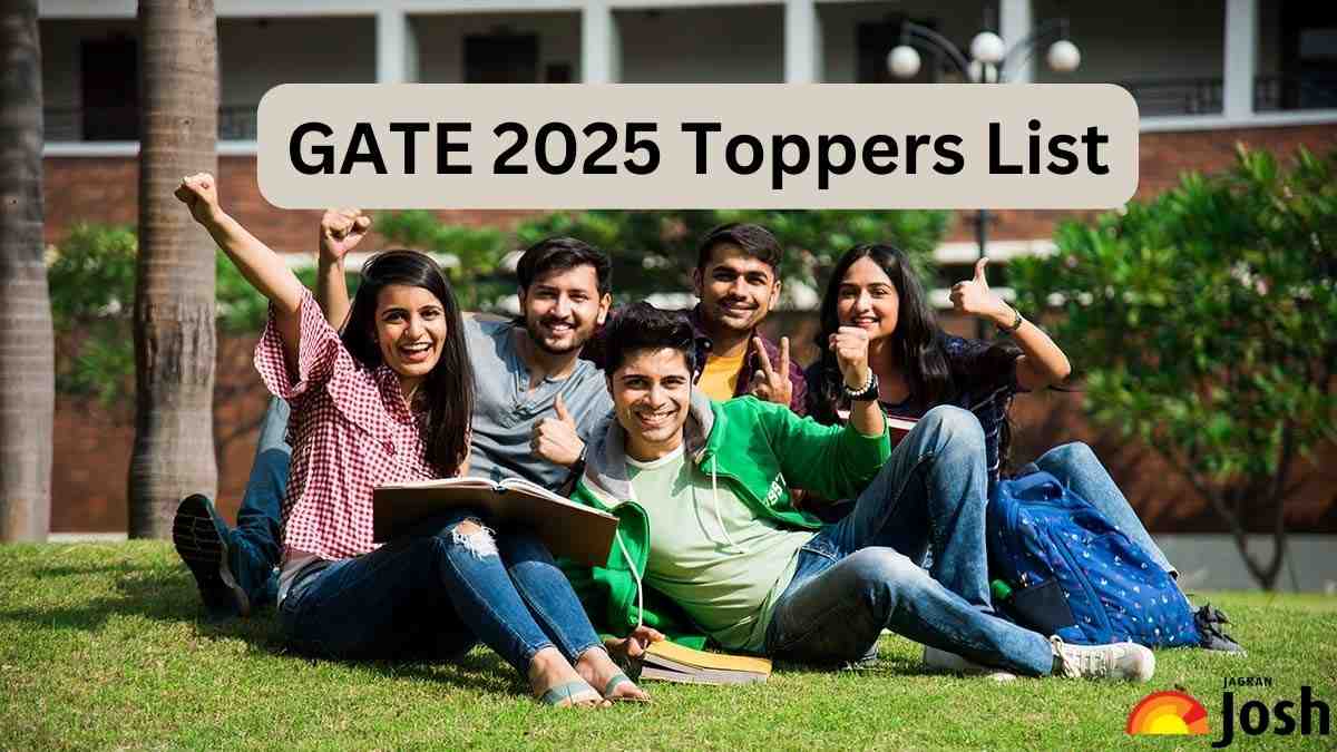 GATE 2025 Topper List OUT: Check Paper-wise Topper Names, Marks, and ...