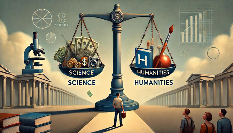 Does humanity remain the poor cousin of science?