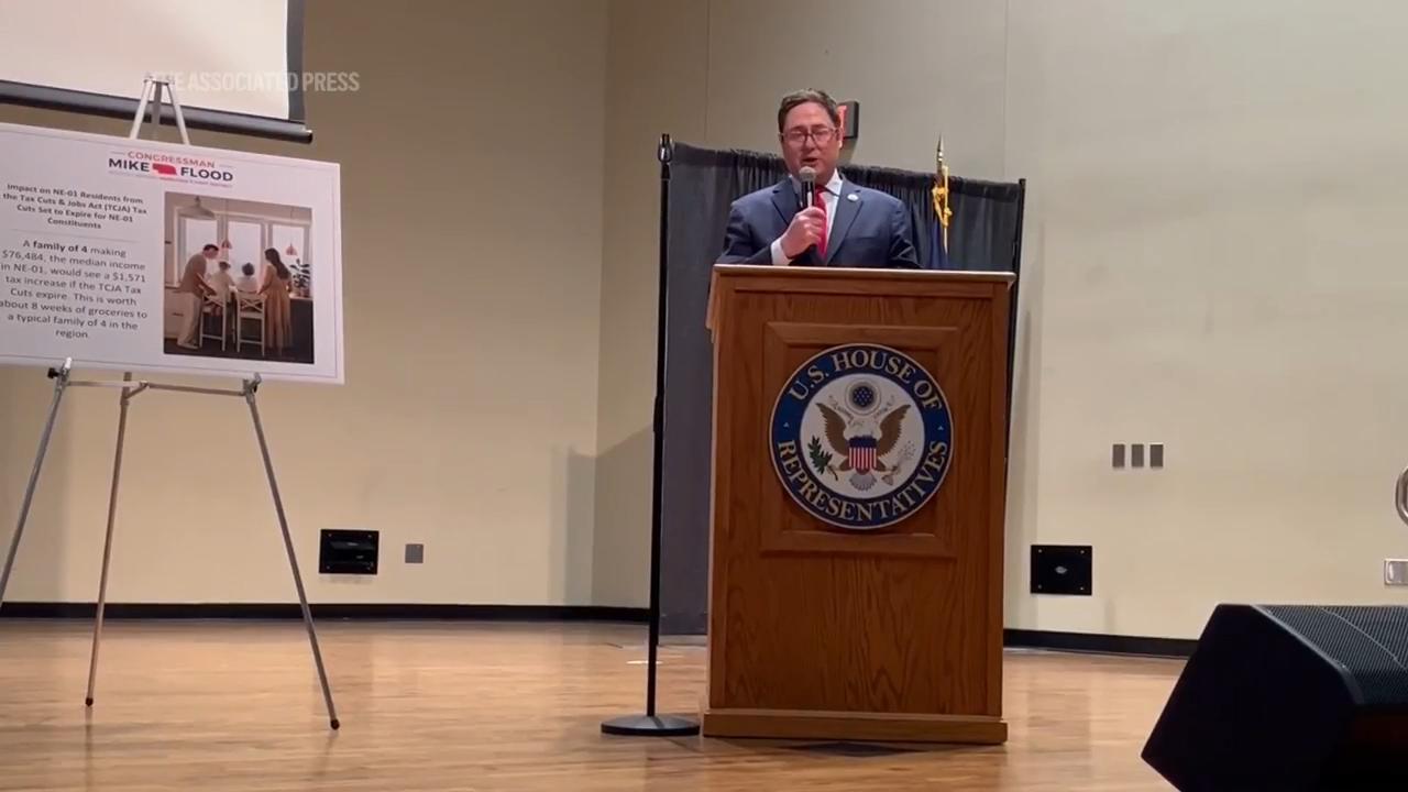 Rep. Mike Flood of Nebraska is the latest GOP member of Congress to ...