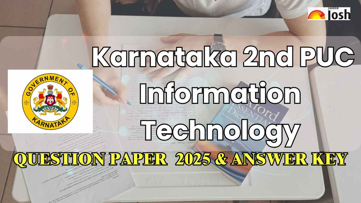 Karnataka 2nd PUC Information Technology Question Paper And Answer Key With Exam Analysis 2025 ...